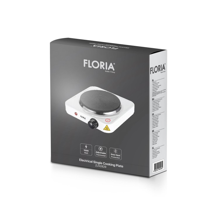 ΜΟΝΗ ΗΛΕΚΤΡΙΚΗ ΕΣΤΙΑ ΕΜΑΓΙΕ 1500W FLORIA - edepo.gr